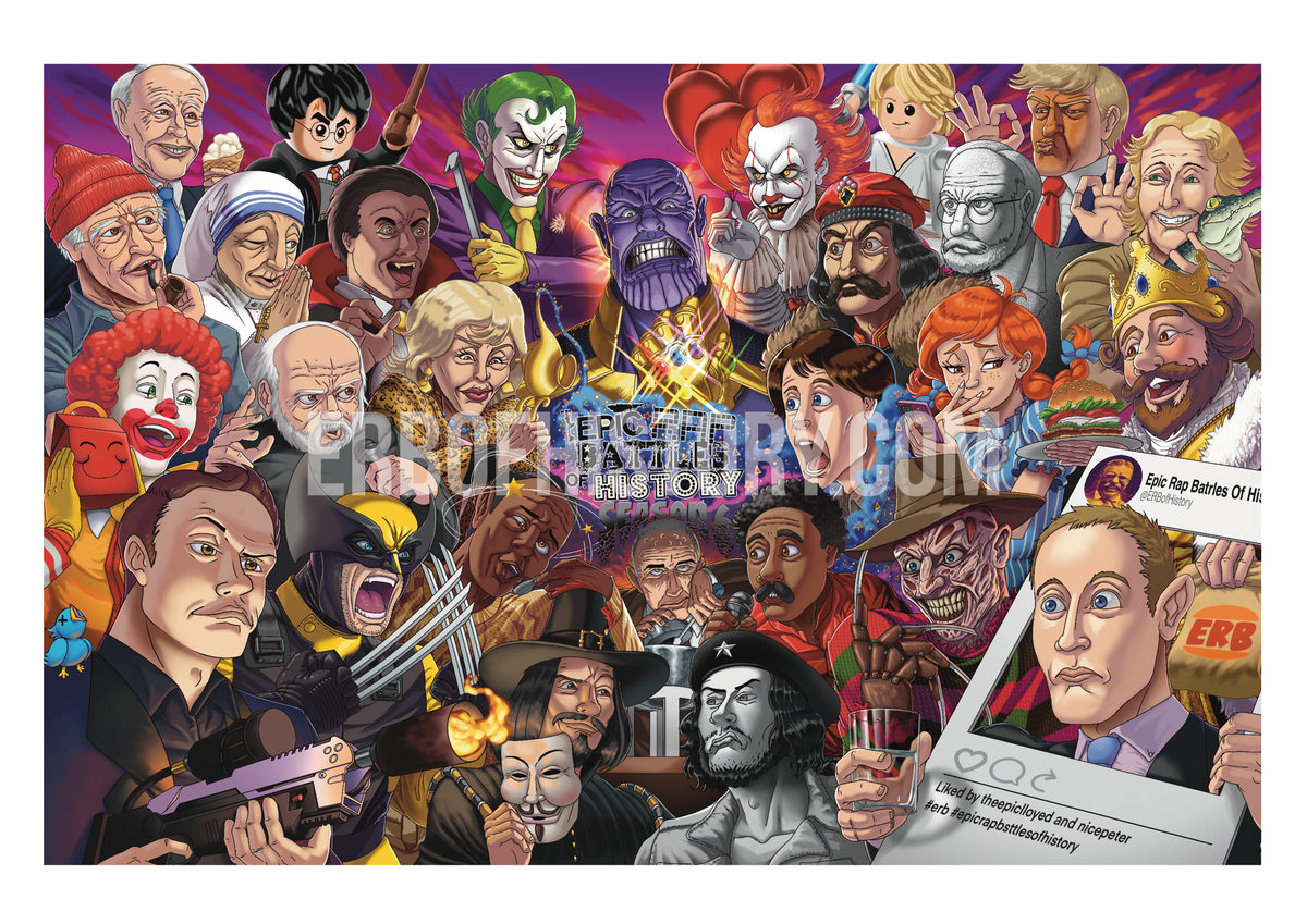 Limited Six Poster Collection (Signed) – ERB